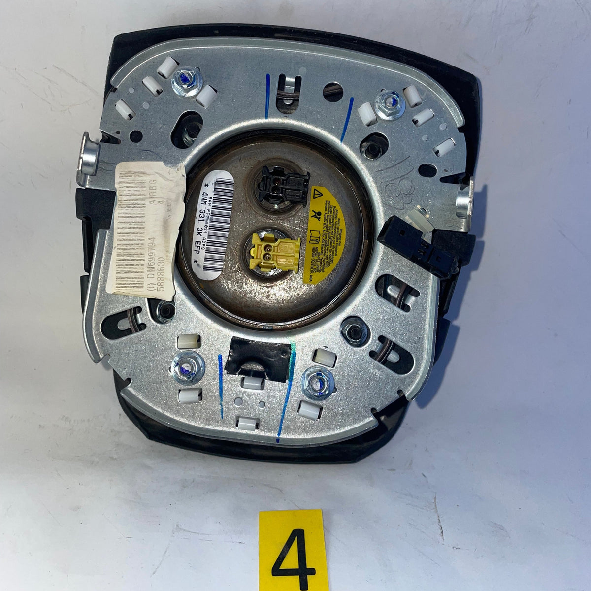 Chrysler 300 2011 2012 2013 2014 Airbag OEM Driver Black AIR BAG 253-0 ...